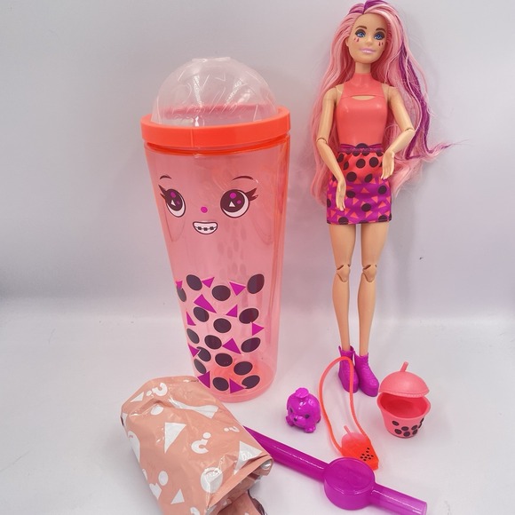 Barbie | Toys | Barbie Pop Reveal Boba Tea Series 2 Mango Mochi Doll ...